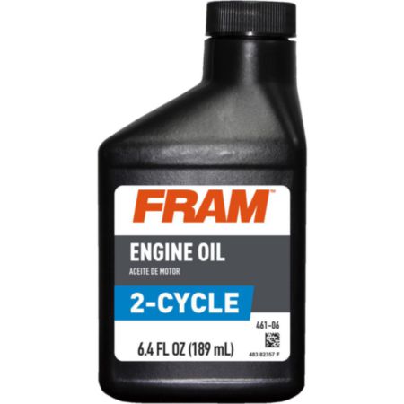 FRAM 2-Cycle 50:1 Oil - 6.4 OZ, 6.4 oz bottle 461-06 – Beau's Auto Parts