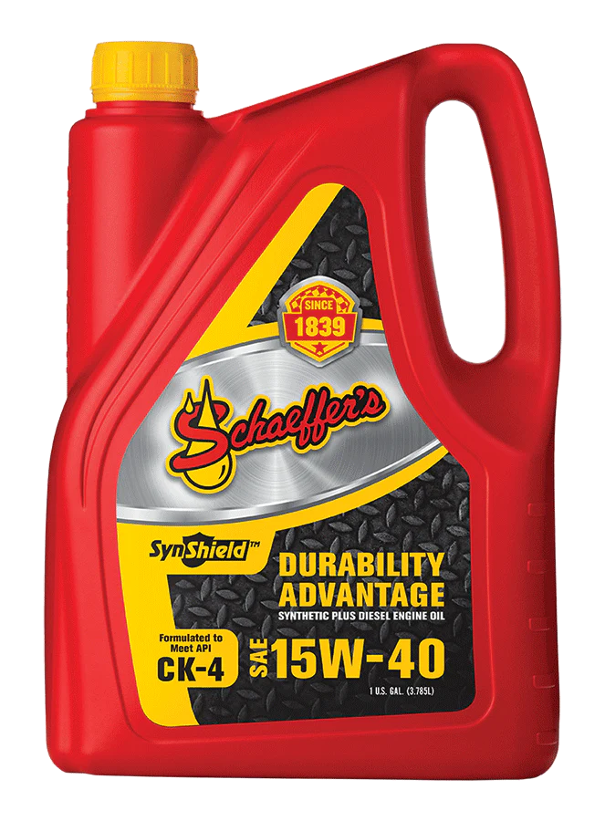 SCHAEFFER'S SYNSHIELD 15W-40 GALLON - 0700-006 – Beau's Auto Parts